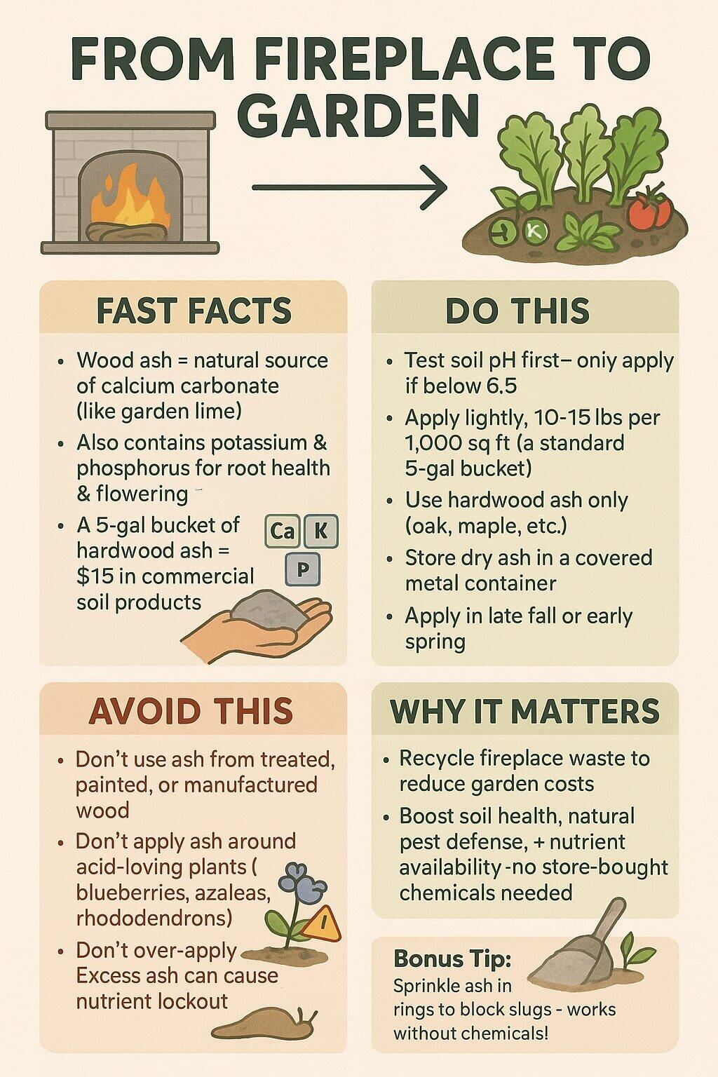 Don't Toss That Ash! The Miracle Garden Booster You're Throwing Away