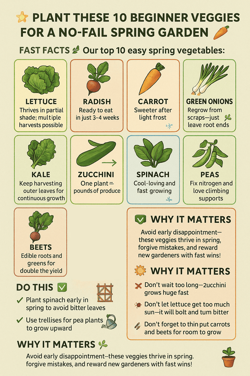 Kill Plants Often? These 10 Spring Veggies Will Forgive Your Mistakes